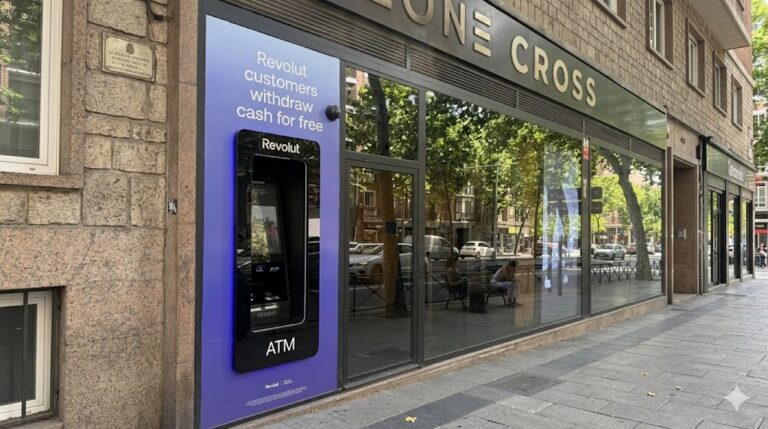 Revolut installe ses premiers distributeurs automatiques à Madrid ...